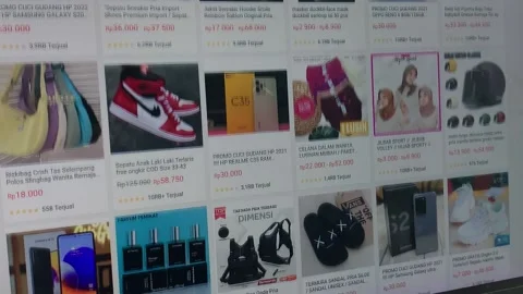 shopee showing on laptop screen google s... | Stock Video | Pond5