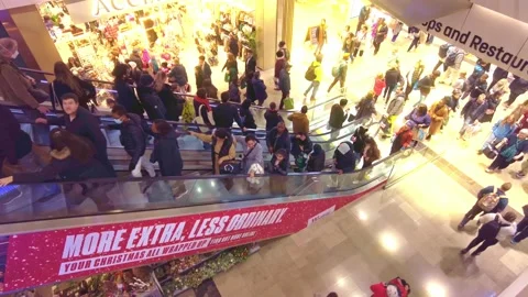 Crowd Shopping Stock Footage ~ Royalty Free Stock Videos | Pond5