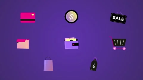 After Effects: Shopping Icons for After Effects #280641436