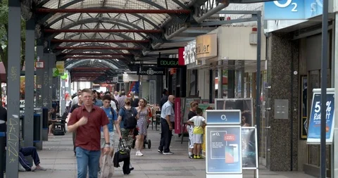 Shopping Center Inner Stock Footage ~ Royalty Free Stock Videos | Pond5