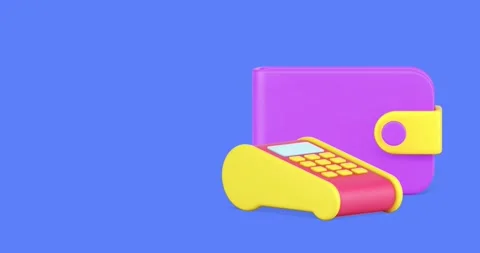 Payment Terminal Icon Stock Video Footage | Royalty Free Payment ...