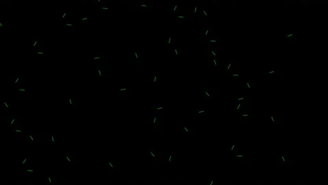 Short narrow bending lines on a black ba... | Stock Video | Pond5