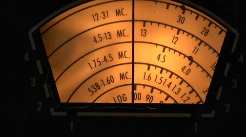 Radio Tuning Static Stock Footage ~ Royalty Free Stock Videos | Pond5
