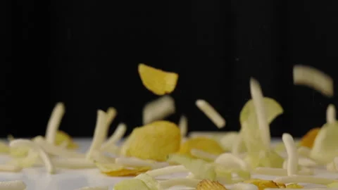 Food Falling Stock Footage ~ Royalty Free Stock Videos | Pond5
