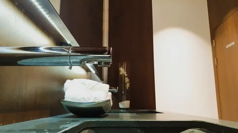 Shot Of Hands Of A ManWhile He Washes Th... | Stock Video | Pond5