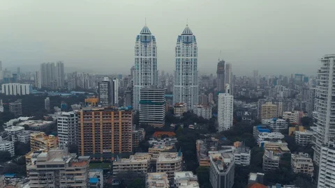 A shot moving back from two large white ... | Stock Video | Pond5