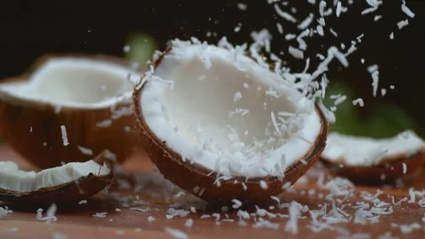 Coconut Falling Stock Footage ~ Royalty Free Stock Videos | Pond5