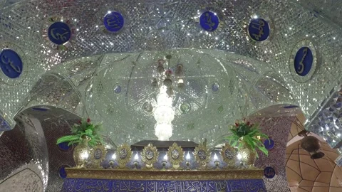 Shrine of hasan ibn musa ibn ibn jafar, ... | Stock Video | Pond5