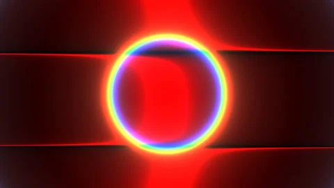 Shrinking Ringlight Loop of Collapsing C... | Stock Video | Pond5