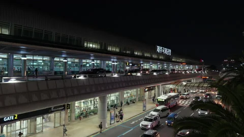 Shuttle Bus At The Pick-up And Drop-off ... | Stock Video | Pond5