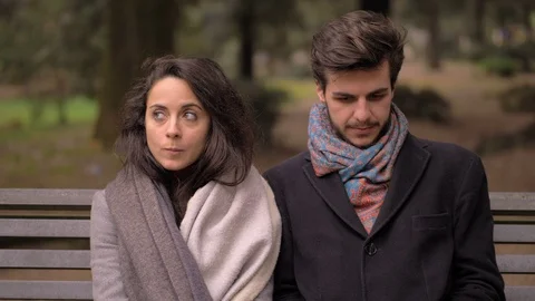 Shy Couple Stock Video Footage | Royalty Free Shy Couple Videos | Pond5