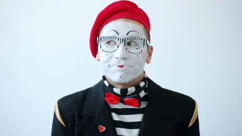 Mime Laugh Stock Video Footage | Royalty Free Mime Laugh Videos | Pond5