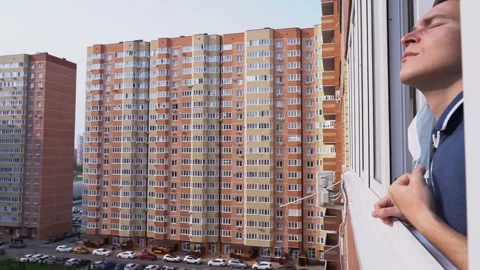 Balcony Isolated Stock Video Footage | Royalty Free Balcony Isolated ...