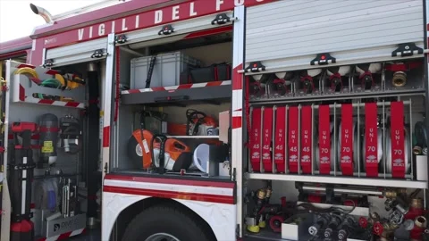 Man Fire Truck Stock Videos – Royalty-Free HD & 4K Videos | Page 4