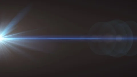 side flickering star sun rays lights opt... | Stock Video | Pond5