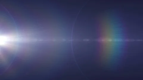 side flickering star sun rays lights opt... | Stock Video | Pond5