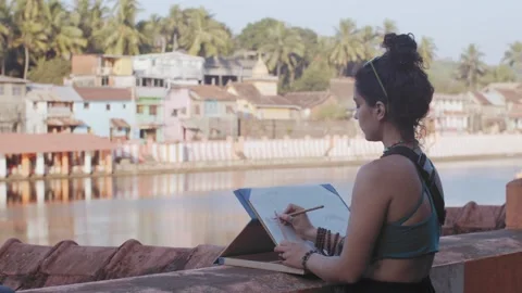 Side Picture Girl Stock Videos – Royalty-Free HD & 4K Videos