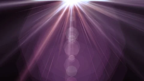 side rotating rays lights optical lens f... | Stock Video | Pond5