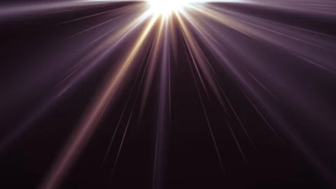 side rotating rays lights optical lens f... | Stock Video | Pond5