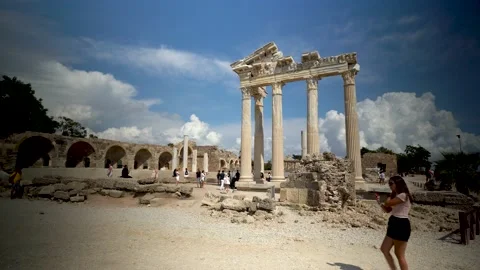 Side, Turkey - September 11, 2021: A tou... | Stock Video | Pond5