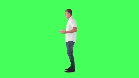 Yelling Green Screen Stock Videos – Royalty-Free HD & 4K Videos