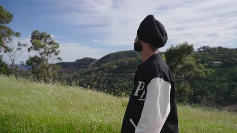 Side View Of An Indian Punjabi Sikh Man ... | Stock Video | Pond5