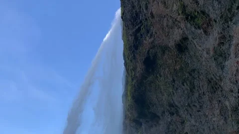 Waterfall Side View Stock Video Footage | Royalty Free Waterfall Side ...