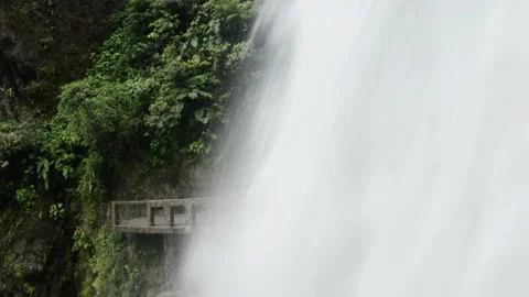 Waterfall Side View Stock Video Footage | Royalty Free Waterfall Side ...