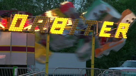 Carnival When Night Stock Video Footage | Royalty Free Carnival When ...