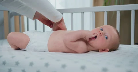 Mother Changing Diaper Stock Video Footage | Royalty Free Mother ...