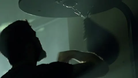 Side View Of Professional Boxer Boxing P... | Stock Video | Pond5