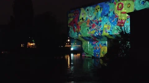 side view of van abbe museum Eindhoven d... | Stock Video | Pond5