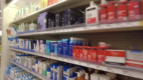 Side View Walkthrough Of Female Beauty P... | Stock Video | Pond5