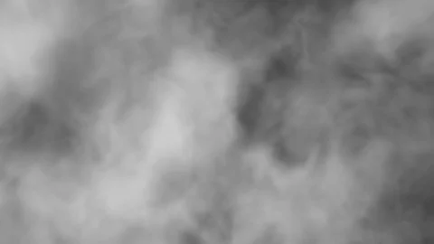 Side Wind Fog 4k - Grayscale Smoke | Stock Video | Pond5