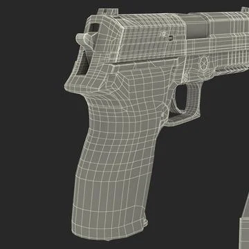 3D Model: SIG Sauer P226 with Magazine #89285591 | Pond5