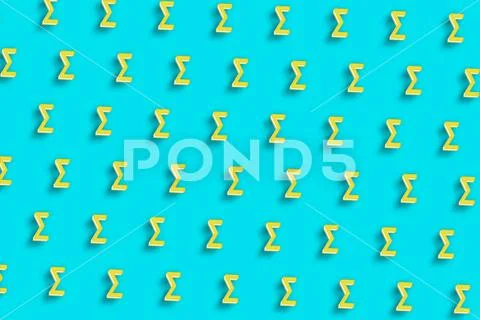 Sigma sign. Sigma letter, Greek Alphabet Symbol Illustration #163766068