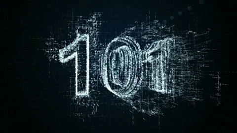 Binary Logo Stock Footage ~ Royalty Free Stock Videos | Pond5