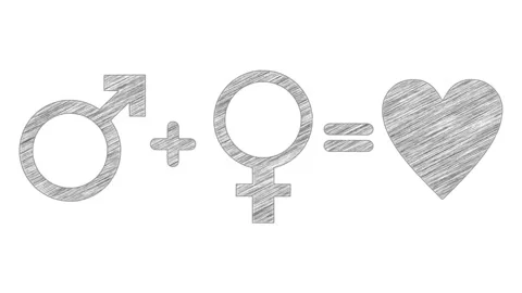 Sign of love between boy and girl in t... | Stock Video | Pond5