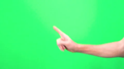 Sign NO on green screen background. Clos... | Stock Video | Pond5