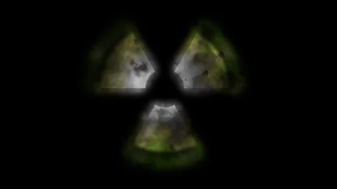 Radioactivity Pictogram Stock Footage ~ Royalty Free Stock Videos | Pond5