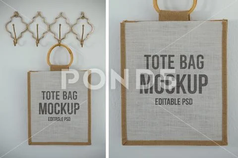 PSD Photoshop Template: Signage and Bag Mockups #163292263
