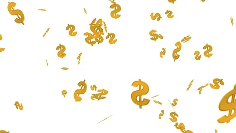 Falling Dollar Signs Stock Videos – Royalty-Free HD & 4K Videos