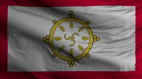 Sikkim Flag Textured Waving Background 4... | Stock Video | Pond5
