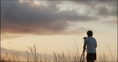 Filmmaker Silhouette Stock Video Footage | Royalty Free Filmmaker ...