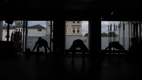 Silhouette Weight Stock Videos – Royalty-Free HD & 4K Videos | Pond5