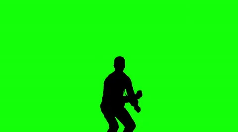 Green Screen Man Jumping Stock Video Footage | Royalty Free Green ...