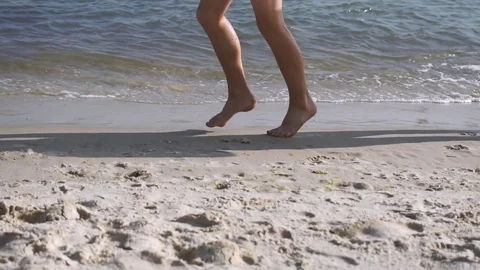 Silhouette of man running, turning aroun... | Stock Video | Pond5