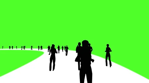Running People Green Screen Stock Video Footage | Royalty Free Running ...
