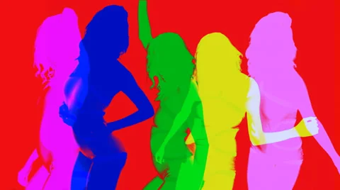 Female Silhouette Outline Stock Footage ~ Royalty Free Stock Videos | Pond5
