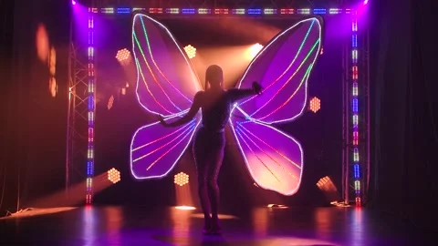 Female Rock Singer Silhouette Stock Footage ~ Royalty Free Stock Videos ...